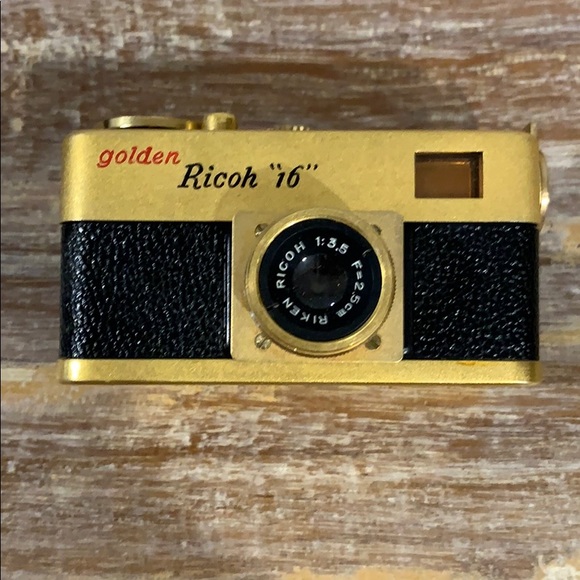 Ricoh | Cameras, Photo & Video | Golden Ricoh 6 Mini Camera | Poshmark